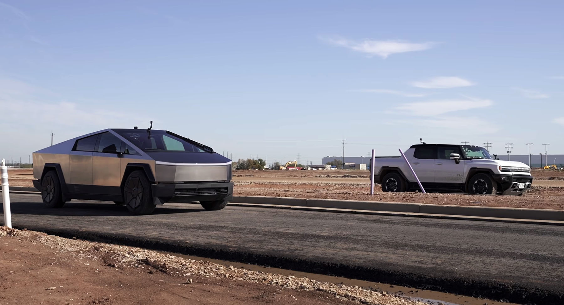 Το Tesla Cybertruck κυριαρχεί, το GMC Hummer EV εντυπωσιάζει [video ...